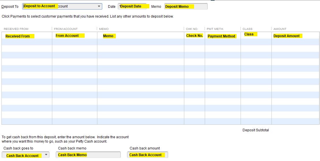 How To Import Deposits Into QuickBooks Desktop Using Dancing Numbers