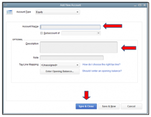 How to Record Owner Investment in QuickBooks - Set up Equity Account