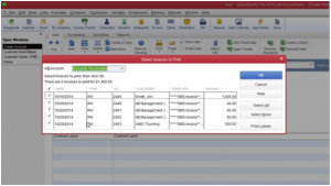 How to Print Multiple Invoices in QuickBooks at Once