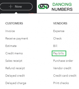 How to Enter and Setting Up Pay Bills In QuickBooks Online?