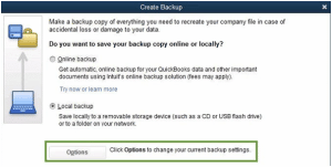 Create a Backup of QuickBooks Desktop Company File (Move)