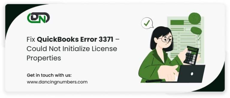 Fix QuickBooks Error 3371 Status Code 11118 or -1 or 11104