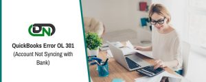Fix QuickBooks Error Code OL-301 (Account Not Syncing with Bank)