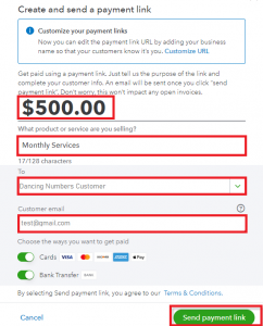 How to Use Payment Links in QuickBooks (Deskotp & Online)