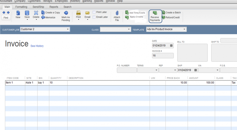 How to Mark an Invoice as Paid in QuickBooks - Paid to Unpaid
