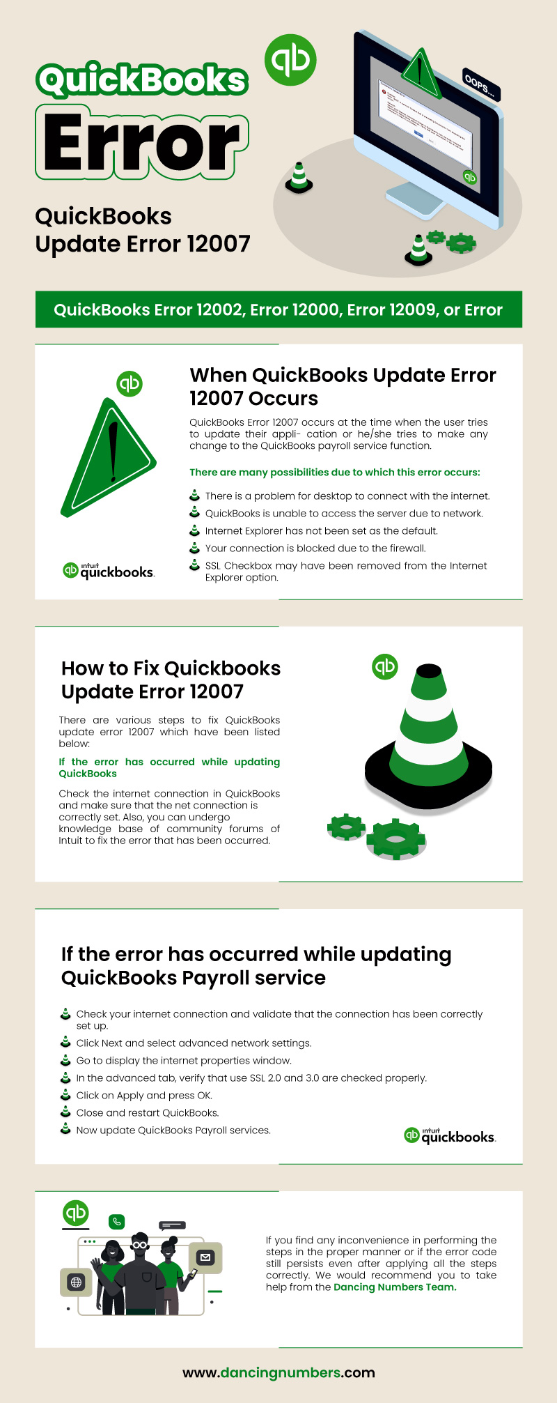 QuickBooks Update Error 12007 (Verfied Methods to Resolve It) QuickBooks Update Error 12007 (Verfied Methods to Resolve It)