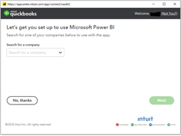 QuickBooks Power BI Integration - Dancing Numbers