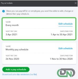 How to Change The Pay Period in QuickBooks Online [Schedule]