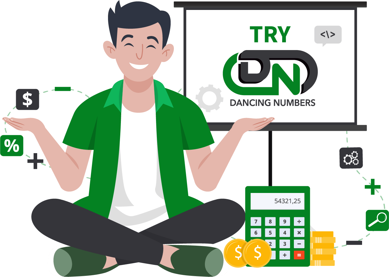 Start Your 7 Day Free Trial | Dancing Numbers