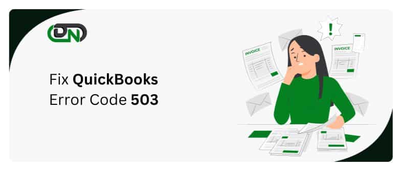 How to Fix QuickBooks Error Code 503? - Dancing Numbers