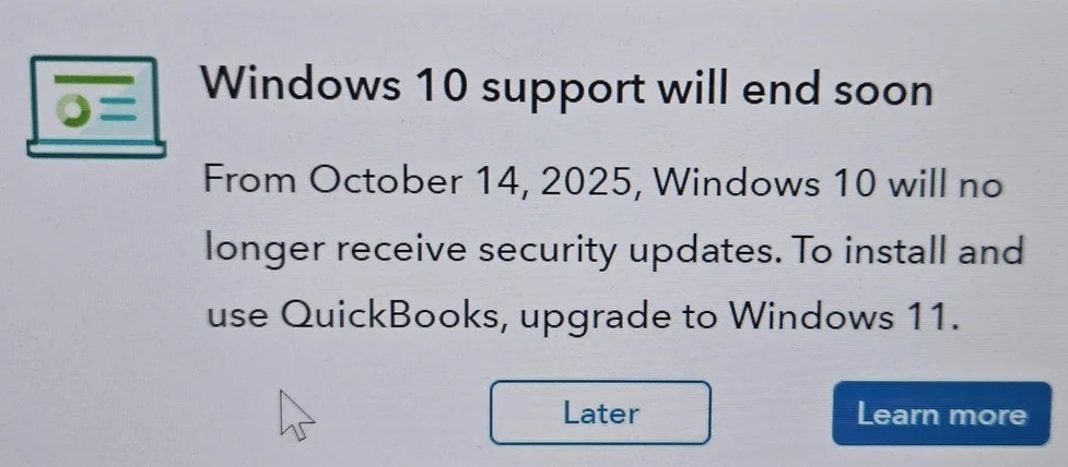 Microsoft Ending Windows 10 Support - What It Means for QuickBooks Users